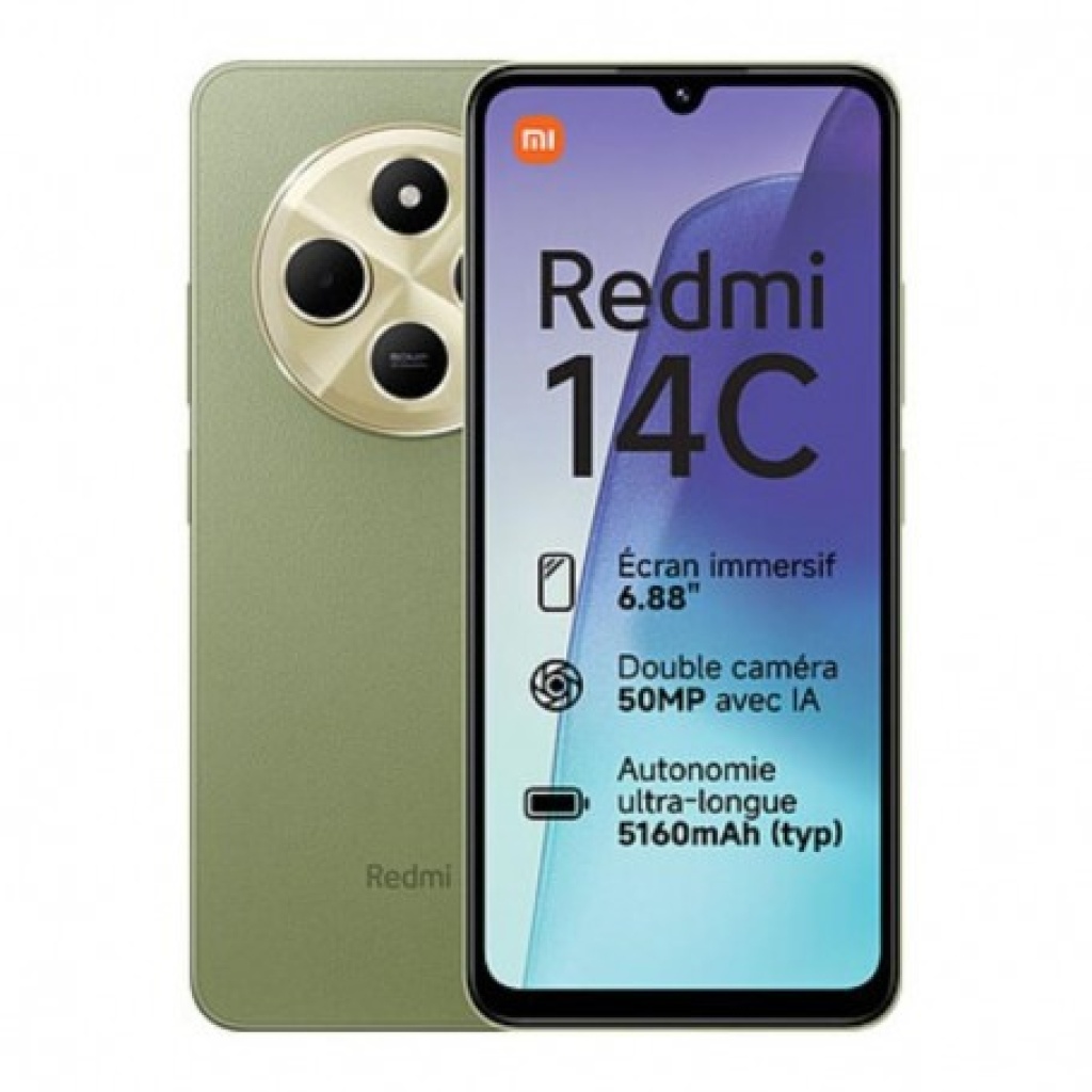 Xiaomi Redmi | 14C , 4G - Mémoire 128 Go - Ra... | Promo.sn