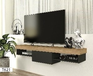 T621 – Table TV Beige/Gris 1536 mm | Promo.sn